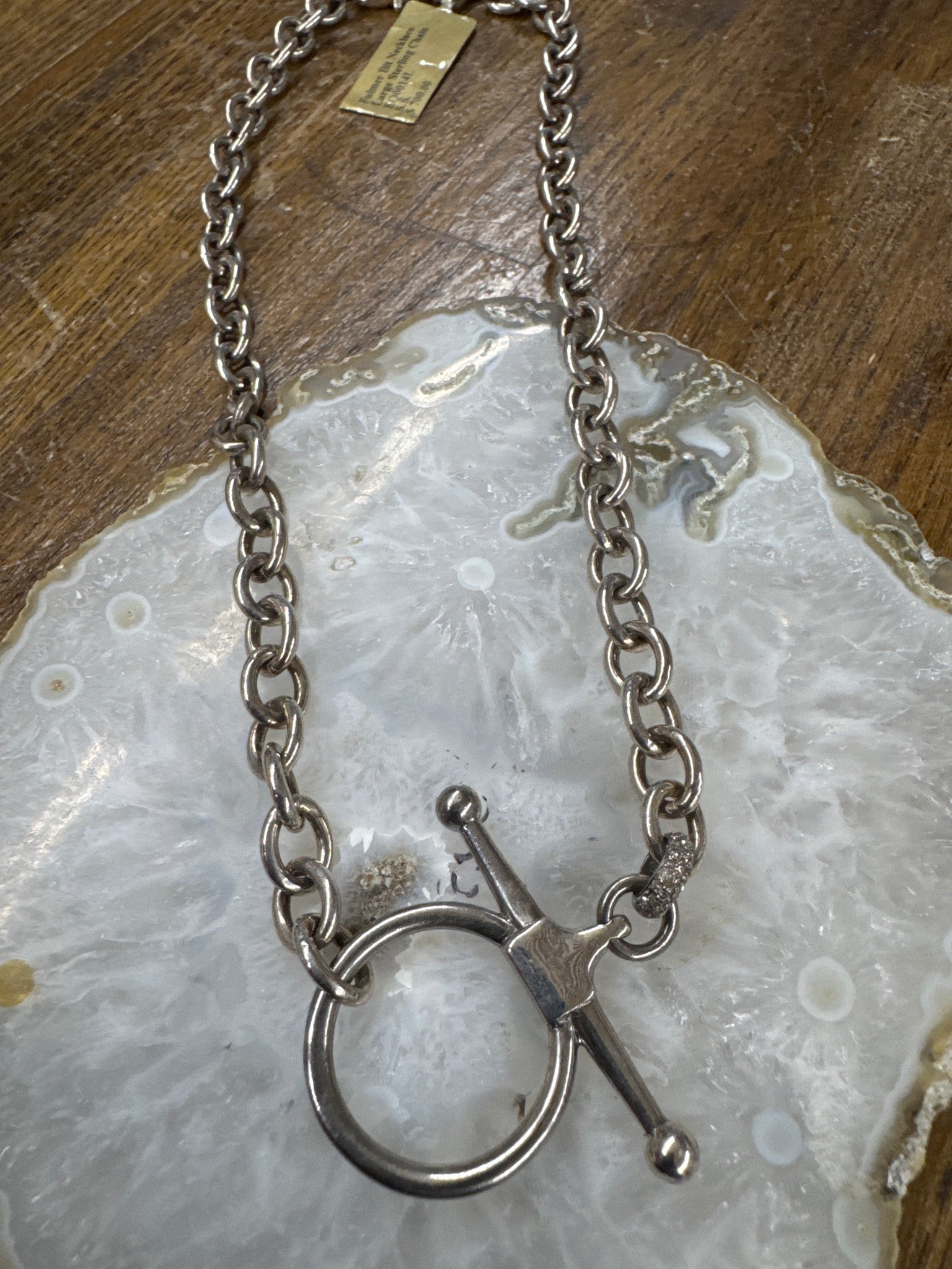 Snaffle Bit on Chain | Vincent Peach Fine Jewelry